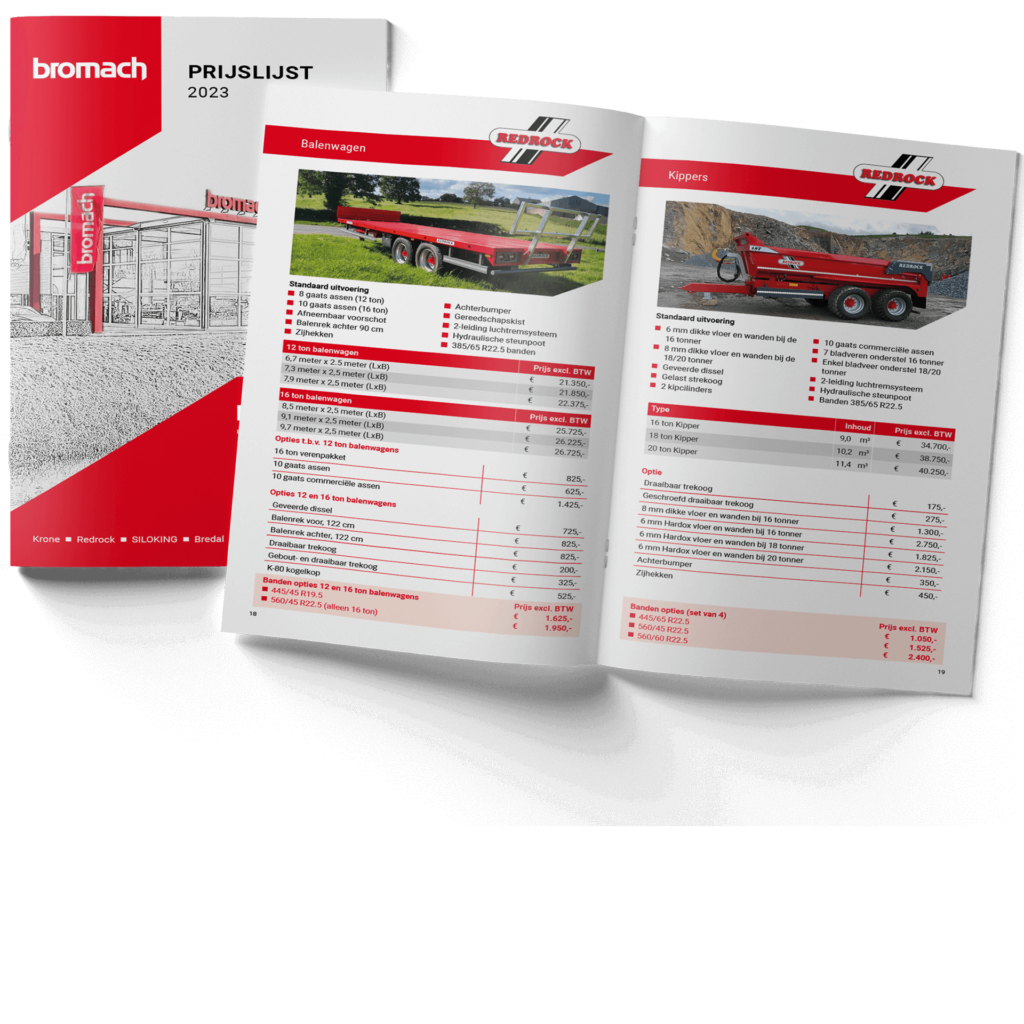 Prijslijst - Bromach