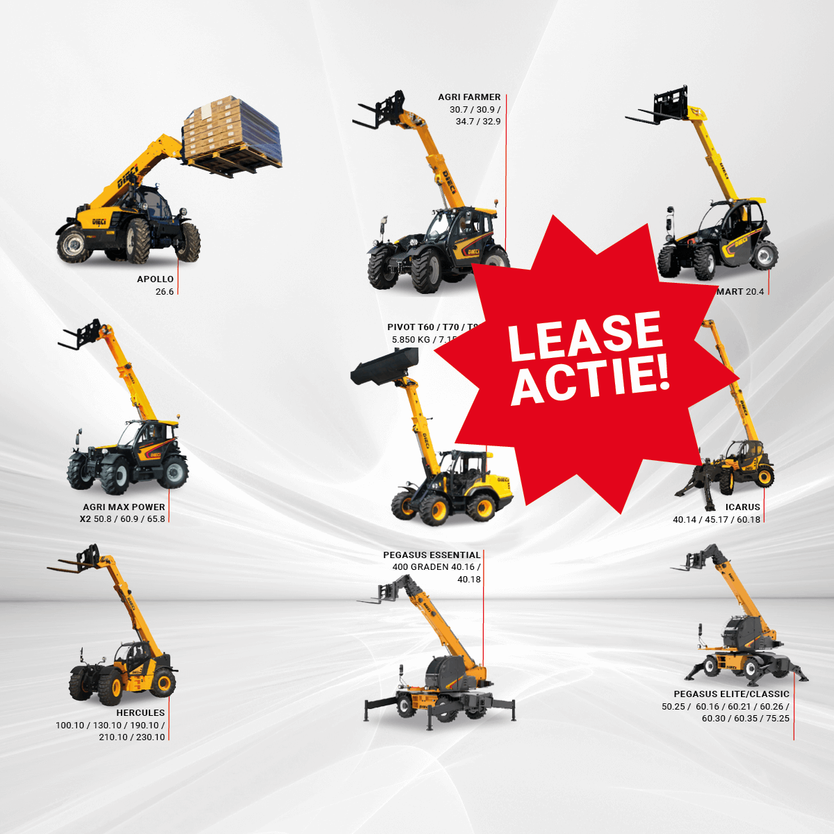 Dieci lease actie - Bromach